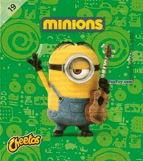 19 - Cheetos: Minions Stickers Spain